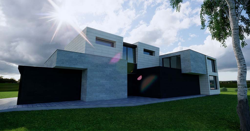 Precio construir casa chalet MENTHA en Madrid. Presupuesto al mejor ...